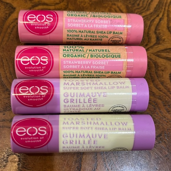 eos | Makeup | Eos 4 Shea Lip Balm | Poshmark